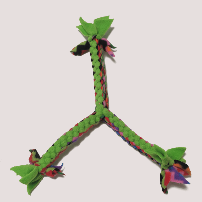 Ruff Raggies Y Tug Assorted Colours | Healthy Pet Store